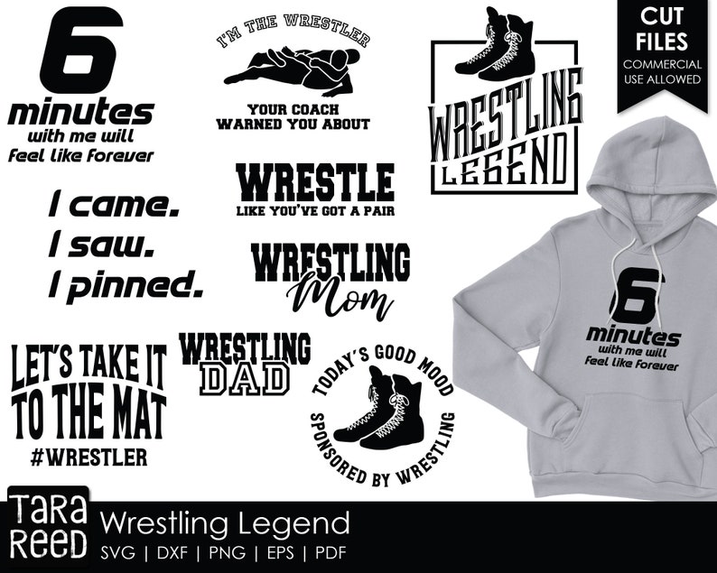 Wrestling Legend - Wrestling SVG and Cut Files for Crafters | Inspire ...