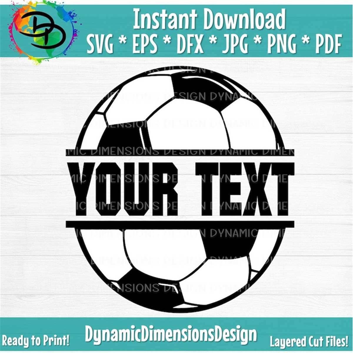 Soccer SVG, Split Soccer Ball, Mom Svg, Soccer Life SVG, Soc | Inspire ...