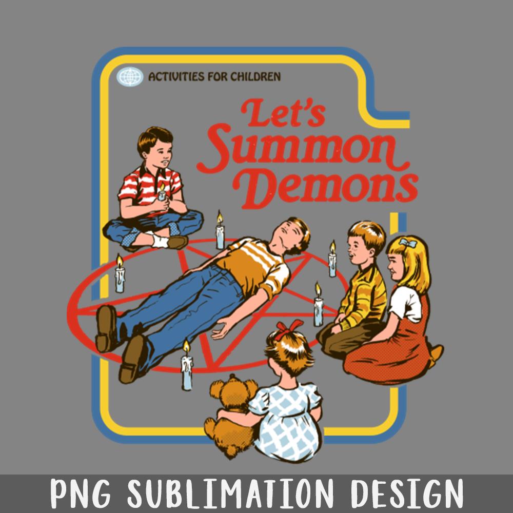 Lets Summon Demons PNG Download | Inspire Uplift