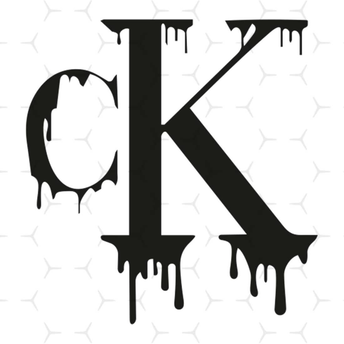 Calvin Klein Dripping Logo | Inspire Uplift