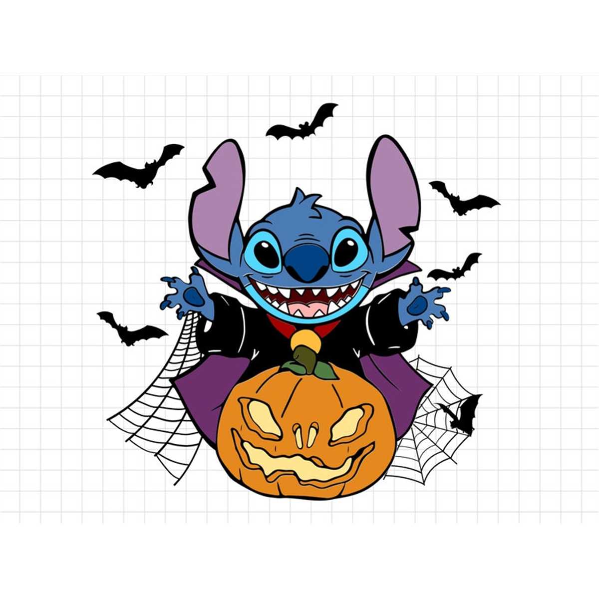 Halloween Vampire Svg, Stitch Vampire Svg, Halloween Svg, St - Inspire ...