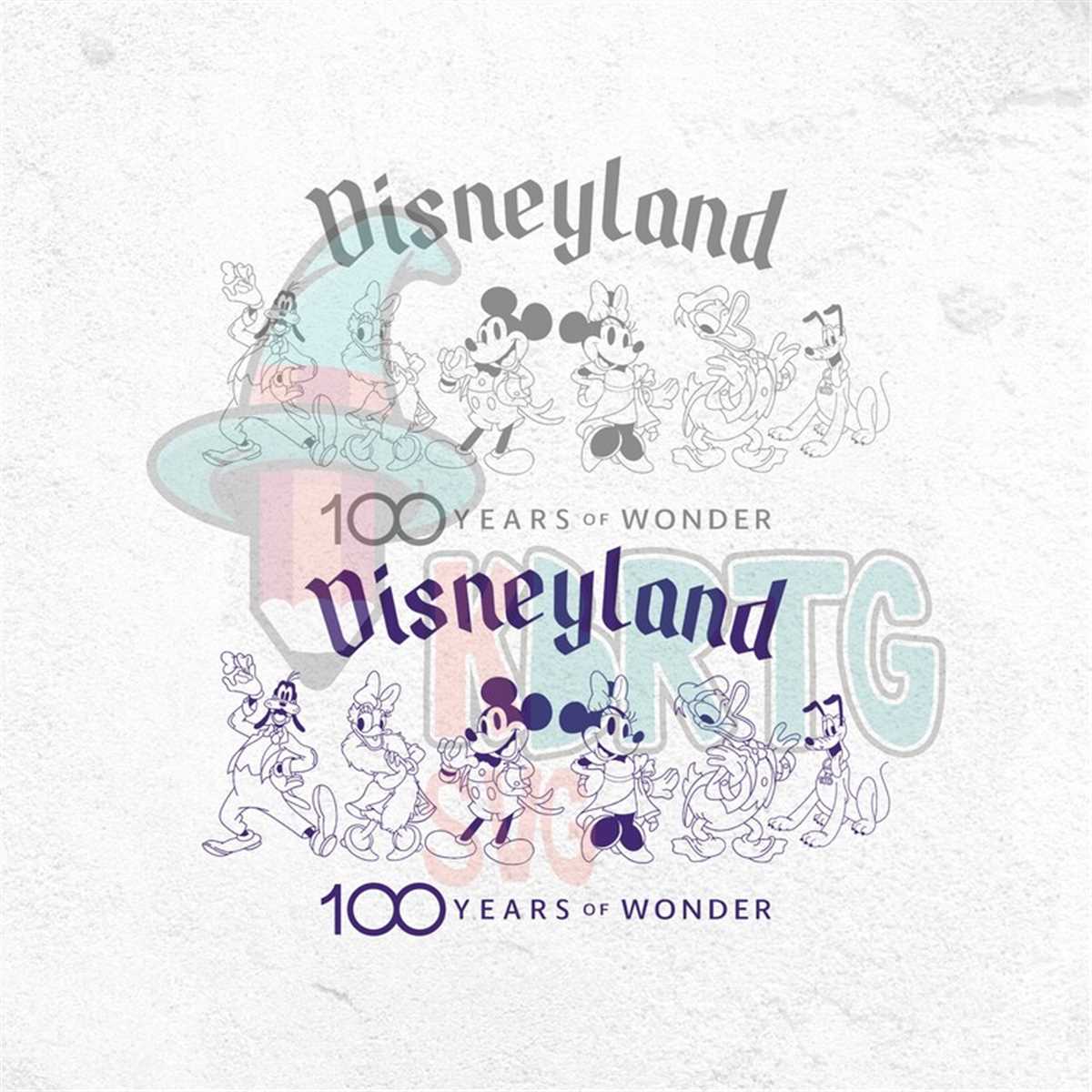 100 Years of Wonder Mickey Minnie 2023 PNG, D23 Expo Chip Da - Inspire ...