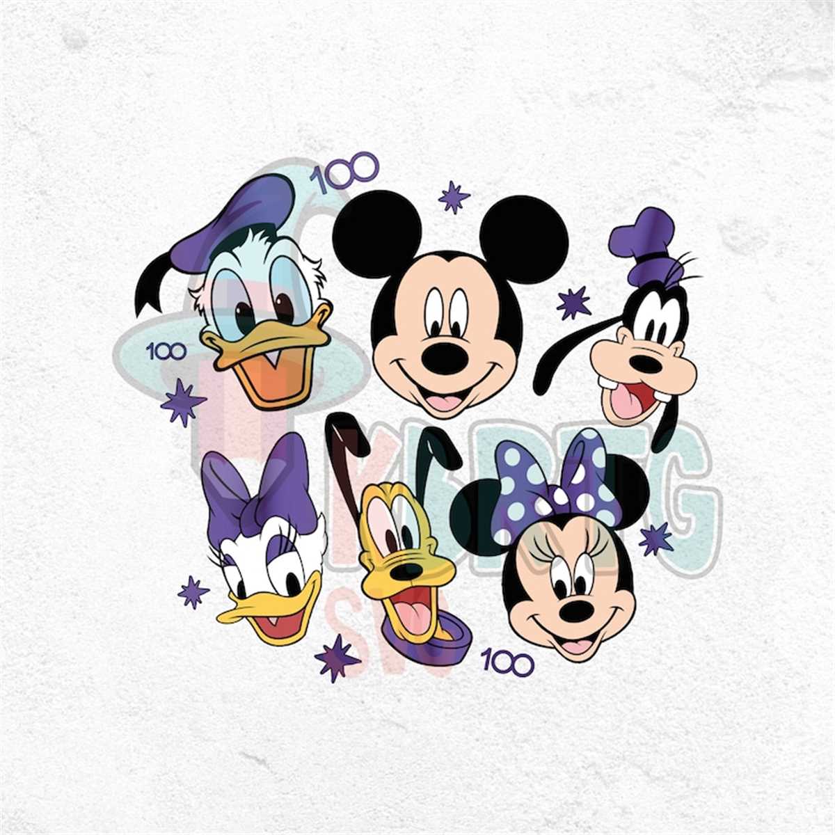 100 Years of Wonder Mickey Minnie 2023 PNG, D23 Expo Chip Da - Inspire ...