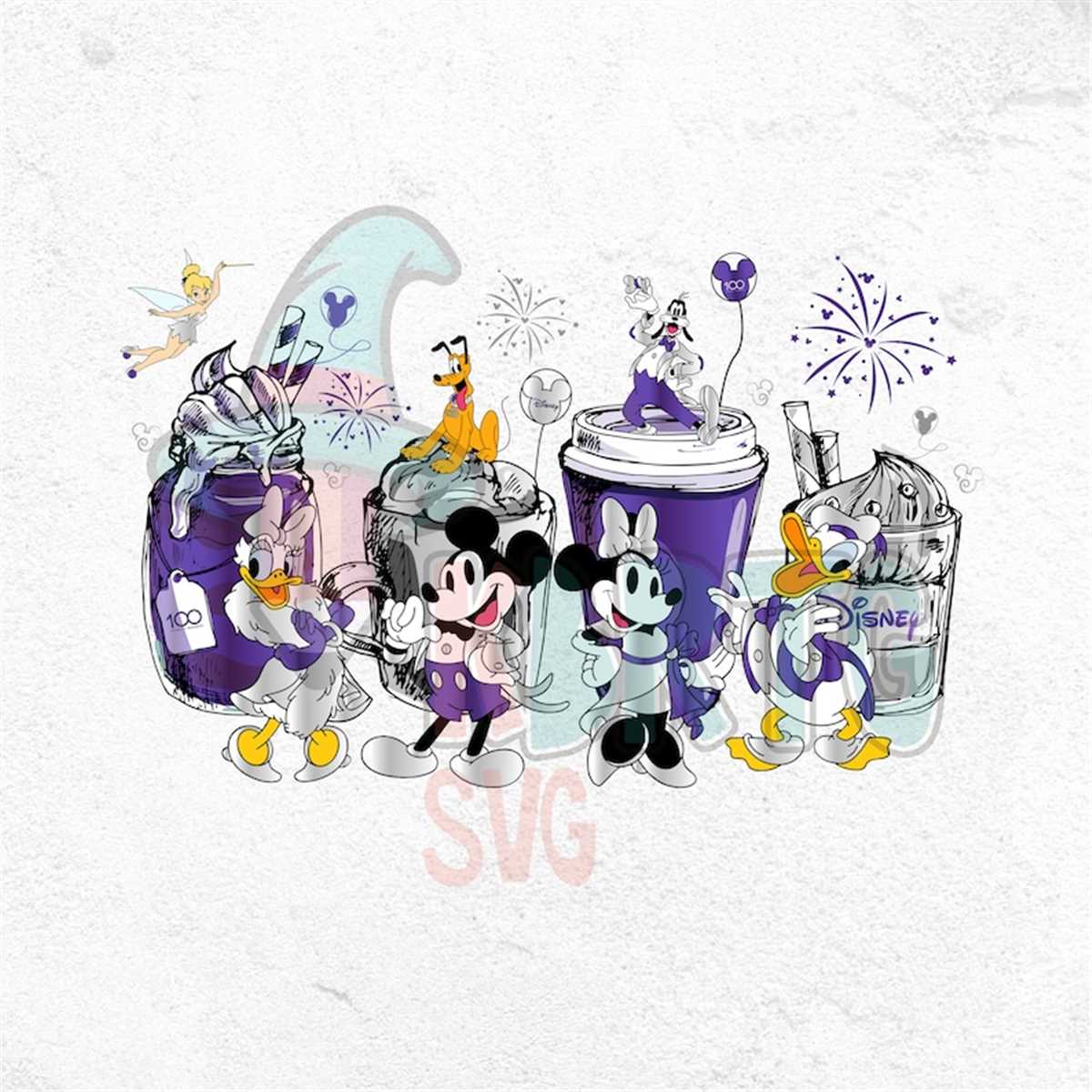 100 Years of Wonder Coffee Latte 2023 PNG, D23 Expo, 2023 Mu - Inspire ...