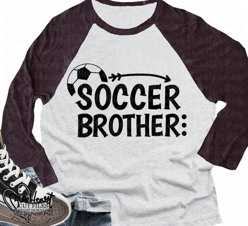 Soccer Brother Svg, Png, Jpg, Dxf, Soccer Svg File, Soccer C | Inspire ...
