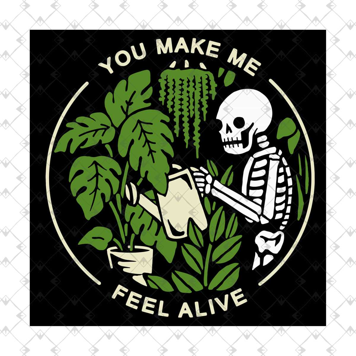 You Make Me Feel Alive SVG, Skeleton SVG, Halloween SVG, SVG | Inspire ...