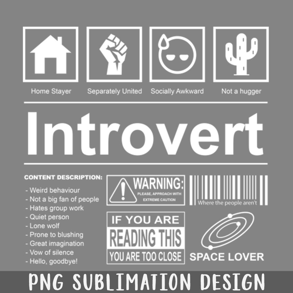 Introvert Label PNG Download | Inspire Uplift