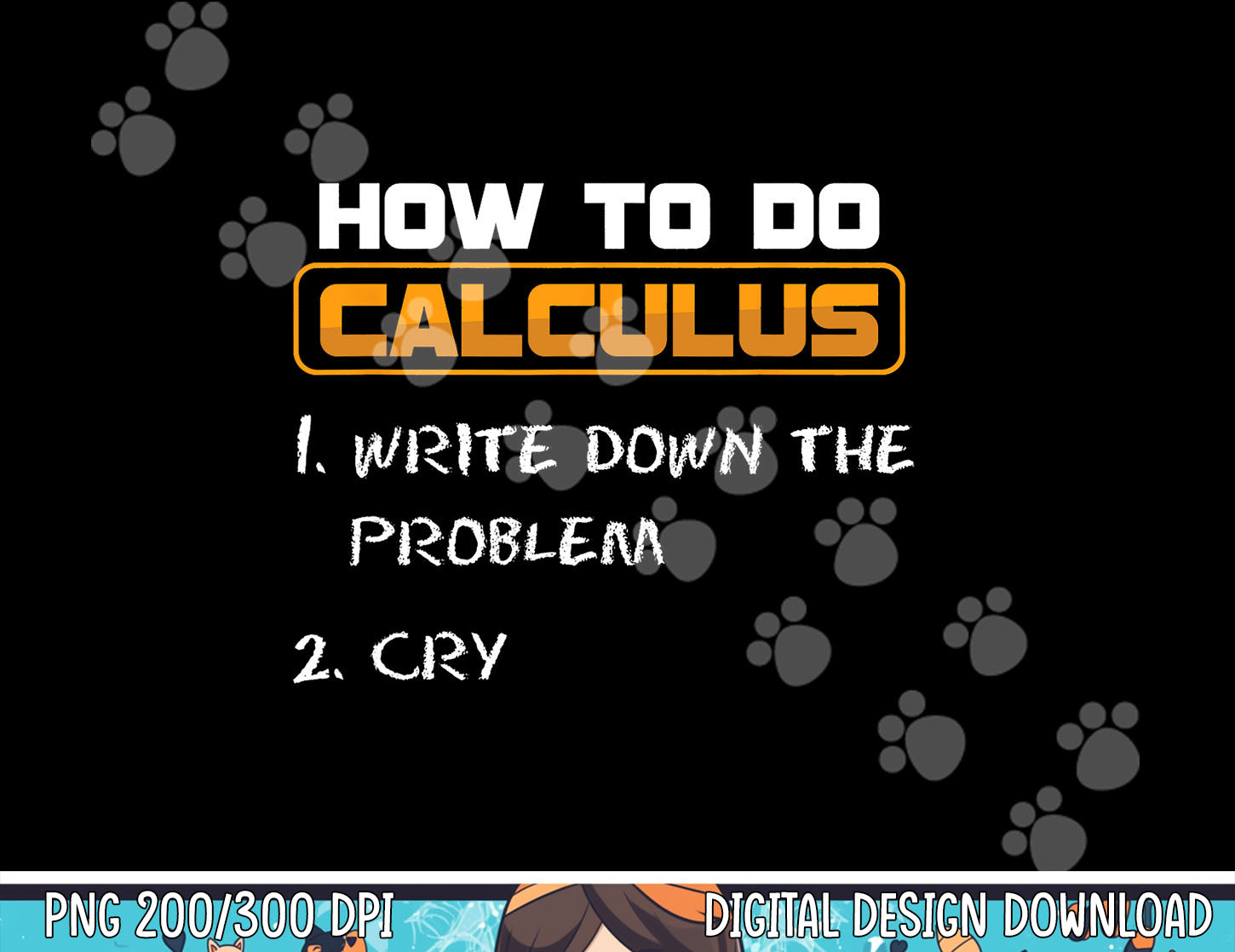 Funny College Student Calculus Teacher How to Make Calculus | Inspire ...