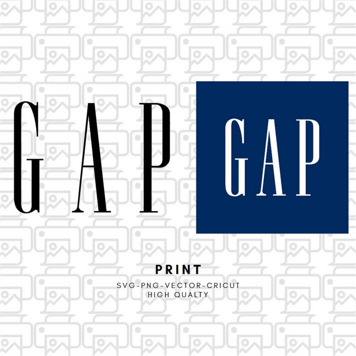 Printable SVG Design CRICUT | GAP | Print | High Quality | | Inspire Uplift