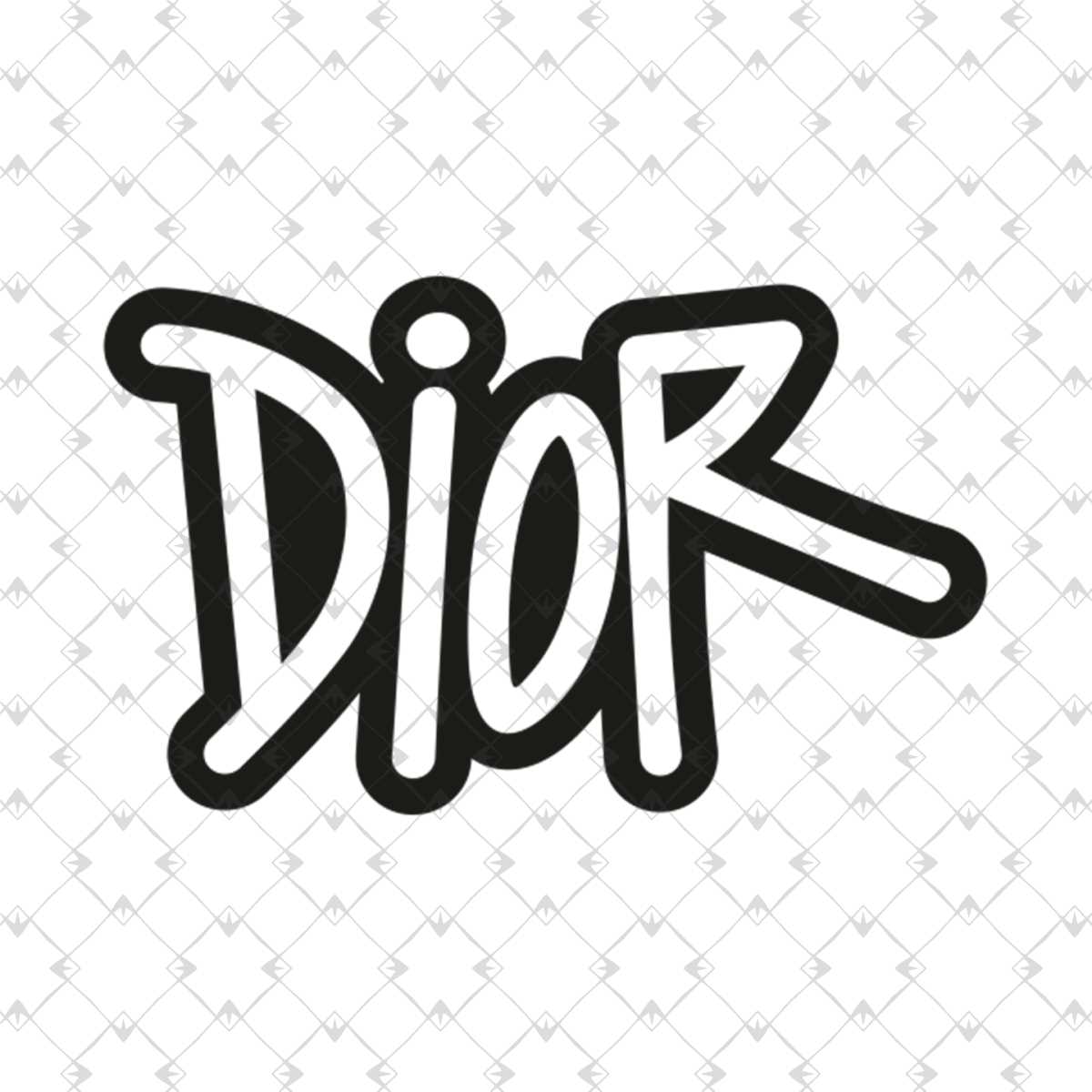 Dior outline Logo Svg | Inspire Uplift