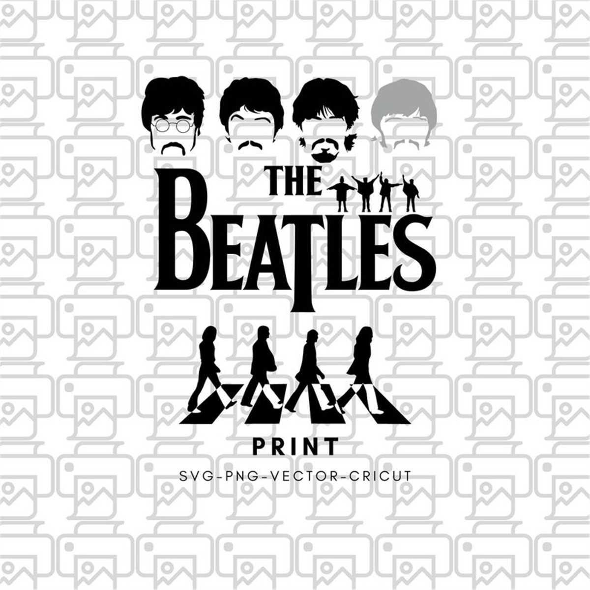 The Beatles SVG Cricut PRINT Sticker | Decal | High Quality | Inspire ...