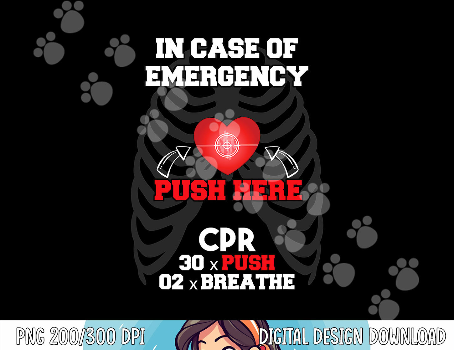 Funny Cpr Instructor First Aid for Nurses CPR Instructor png - Inspire ...