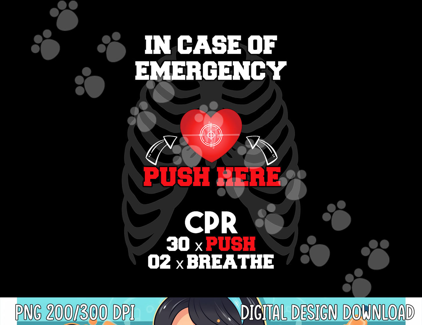 Funny Cpr Instructor First Aid for Nurses CPR Instructor png - Inspire ...