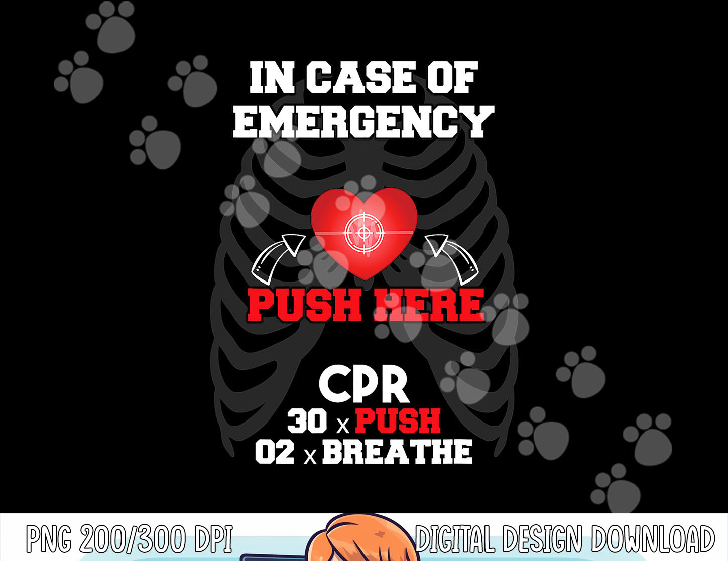 Funny Cpr Instructor First Aid for Nurses CPR Instructor png | Inspire ...