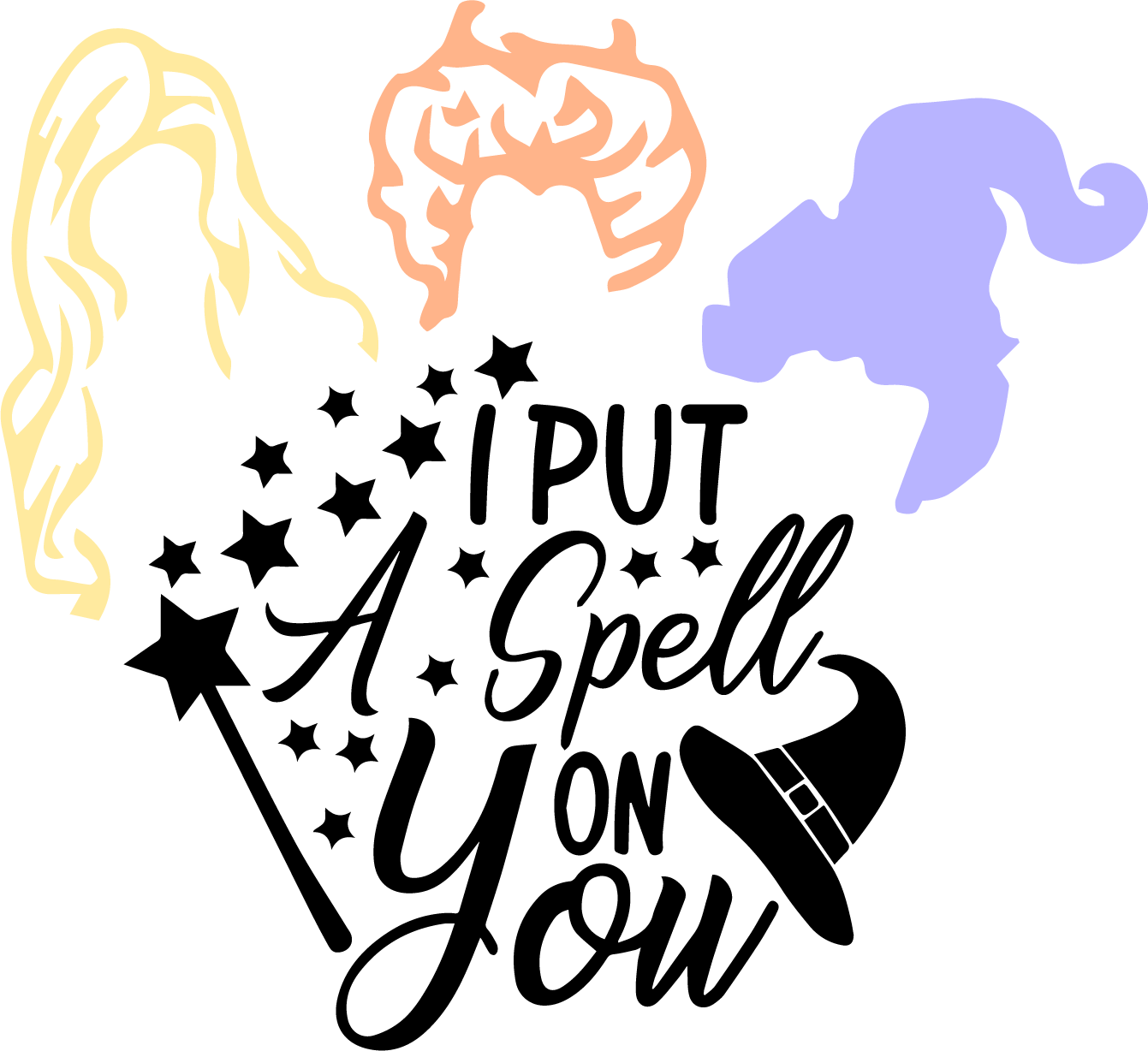 Hocus Pocus Logo Png Vector, Hocus Pocus Svg, Digital Silhou | Inspire ...