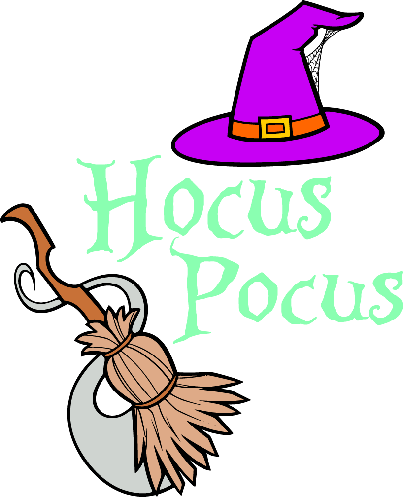 Hocus Pocus Logo Png Vector, Hocus Pocus Svg, Digital Silhou - Inspire ...