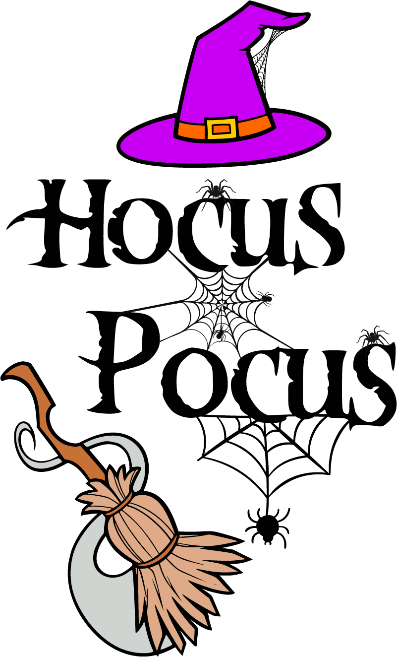 Hocus Pocus Logo Png Vector, Hocus Pocus Svg, Digital Silhou - Inspire ...