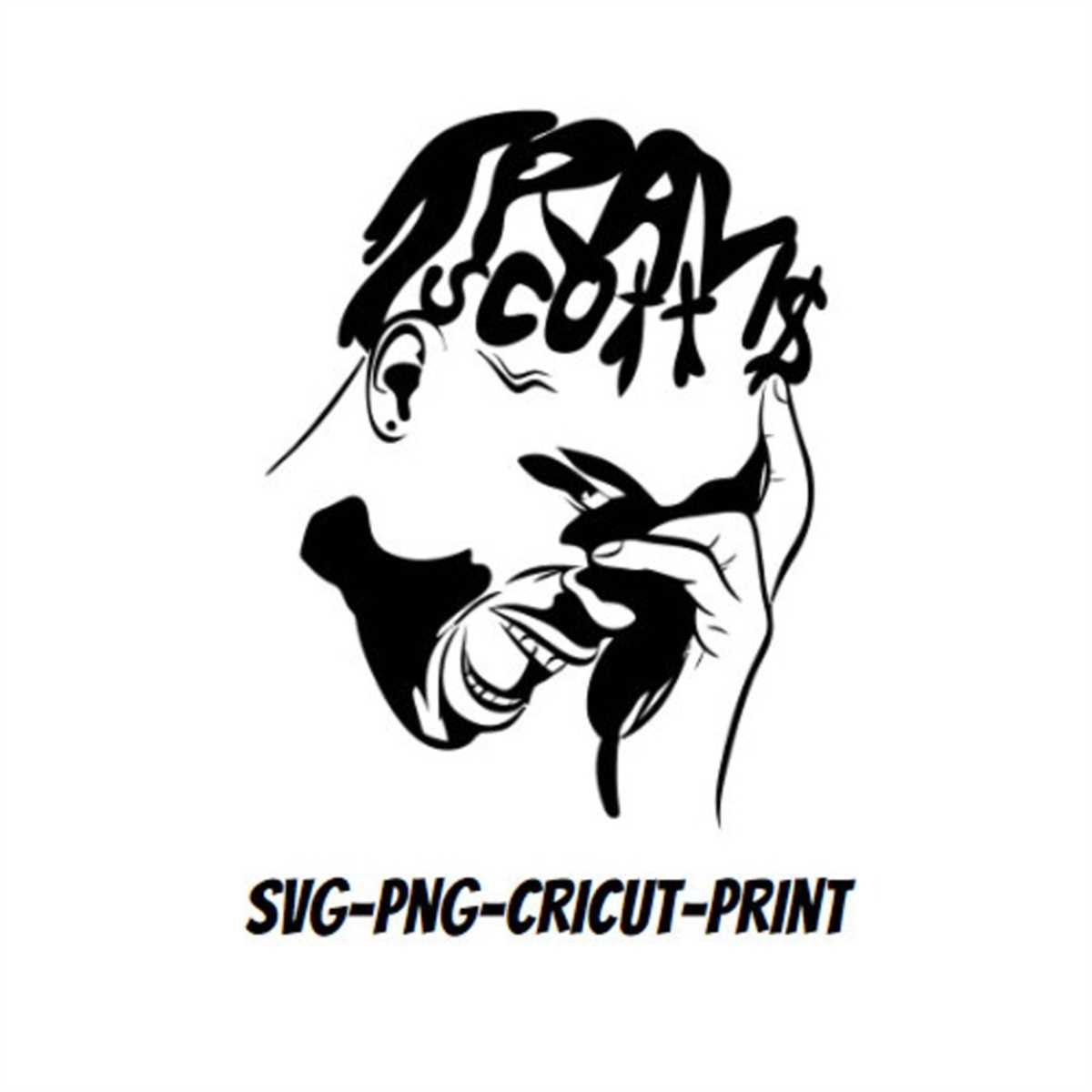Travis Scott Design SVG Cricut PRINT Sticker | Decal | High | Inspire ...