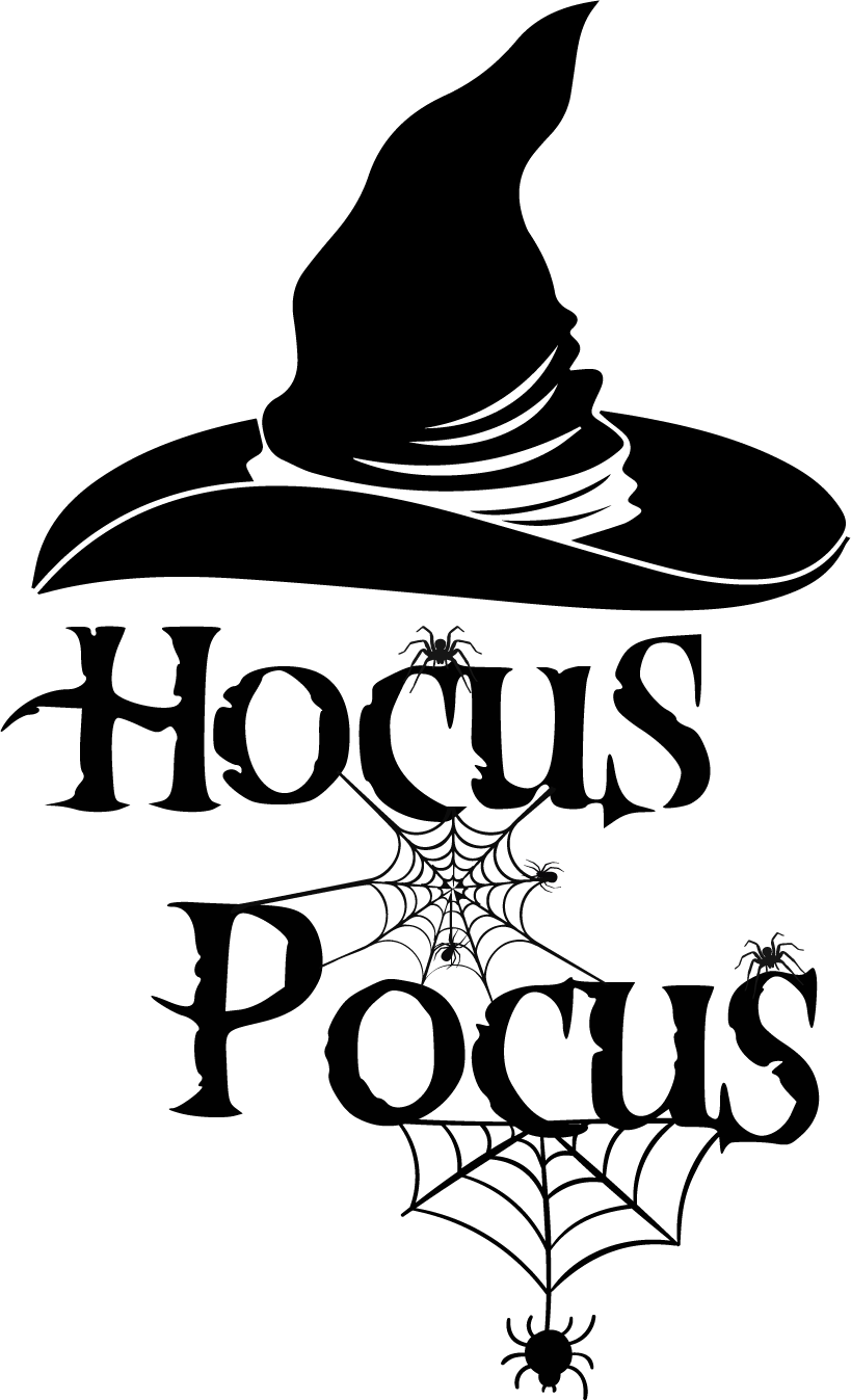 Hocus Pocus Logo Png Vector, Hocus Pocus Svg, Digital Silhou - Inspire ...