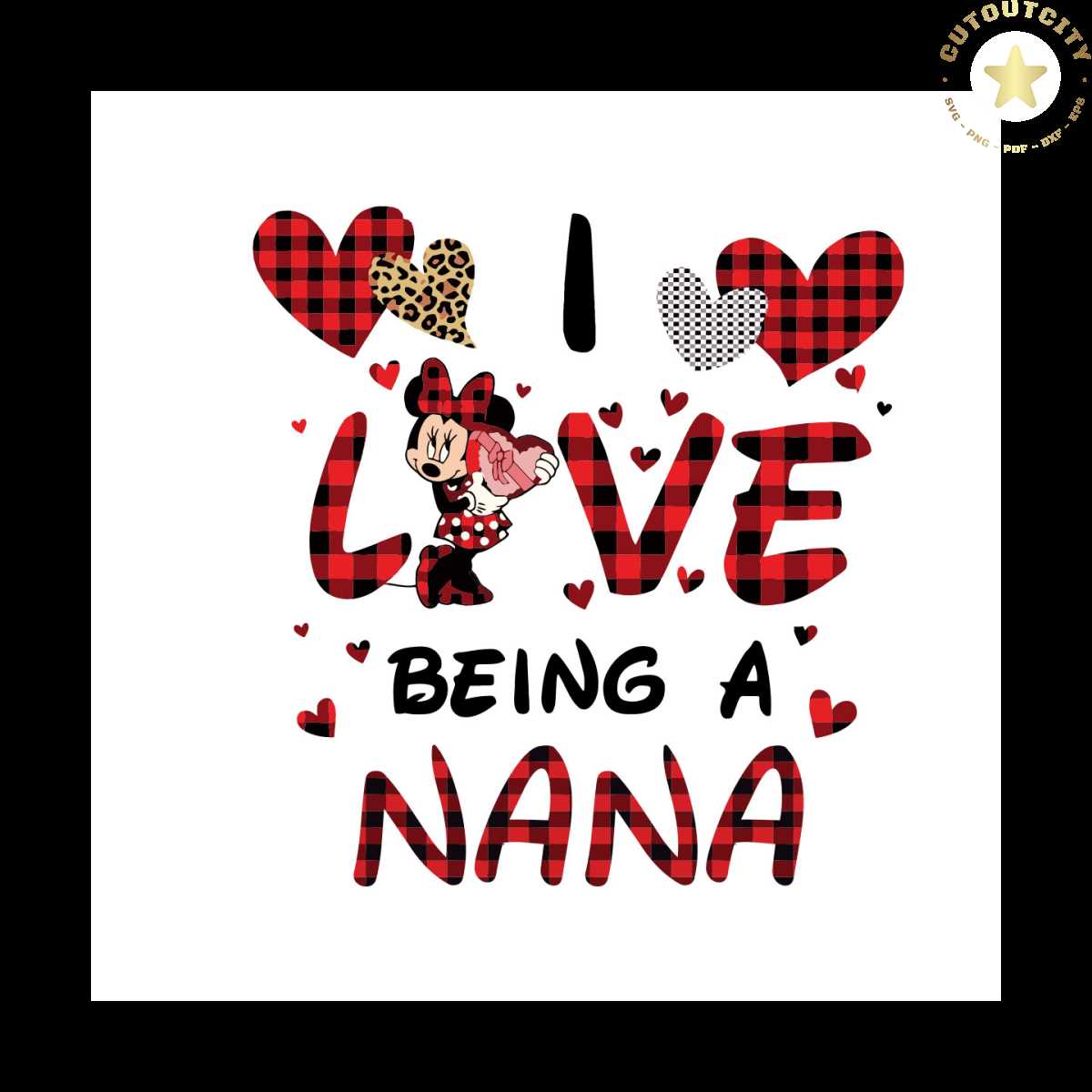 I Love Being A Nana Svg, Mothers Day Svg, Nana Svg, Love Nan | Inspire Uplift