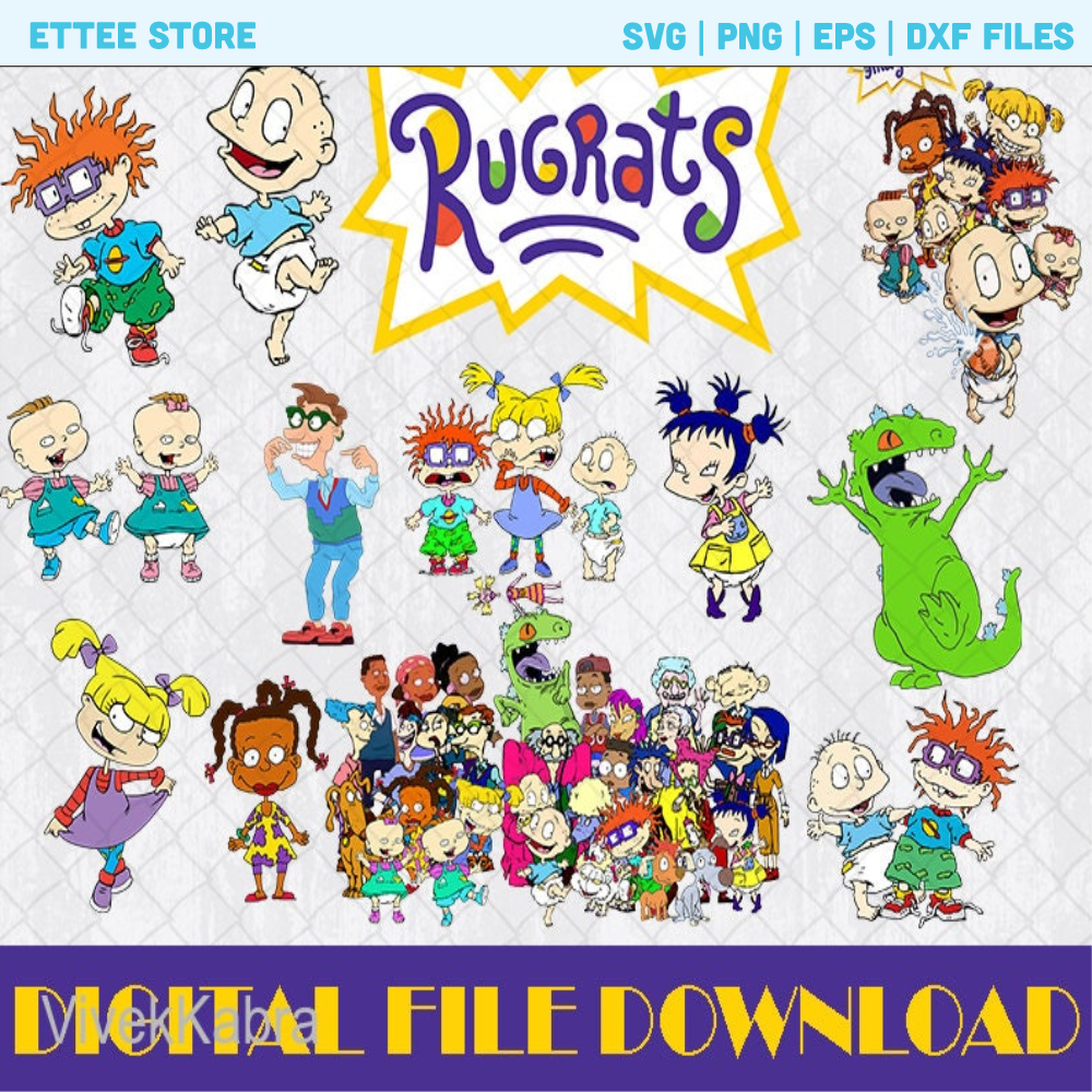 Rugrats png bundle, Rugrats PNG, Rugrats Clipart, Rugrats di - Inspire ...
