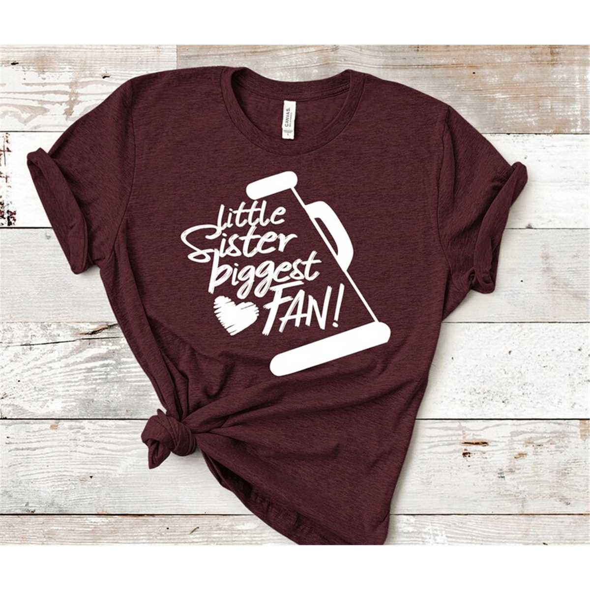 Cheer svg, Little Sister biggest Fan cheer sister svg, I'll | Inspire ...