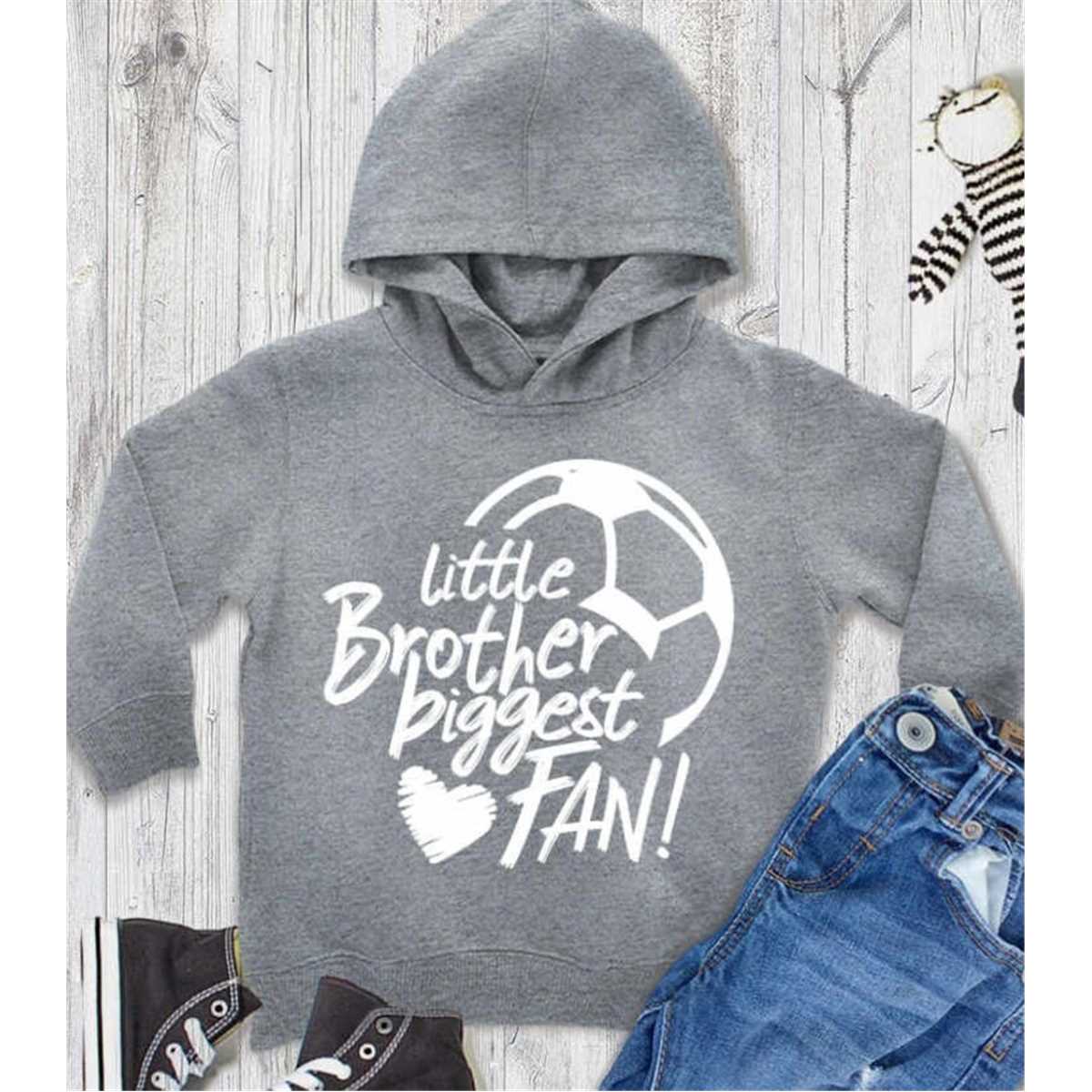 Little Brother Svg Soccer SVG Biggest Fan printable Sublimat - Inspire ...