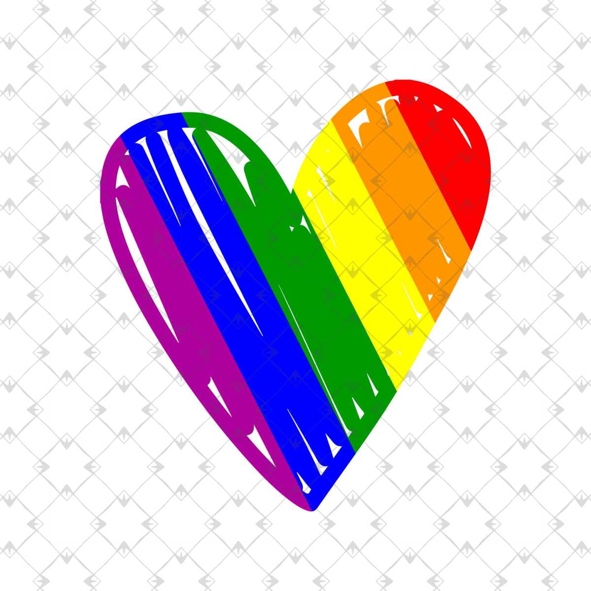 Rainbown Heart Svg, Lgbt Svg, Rainbow Svg, Heart Rainbow Svg - Inspire ...