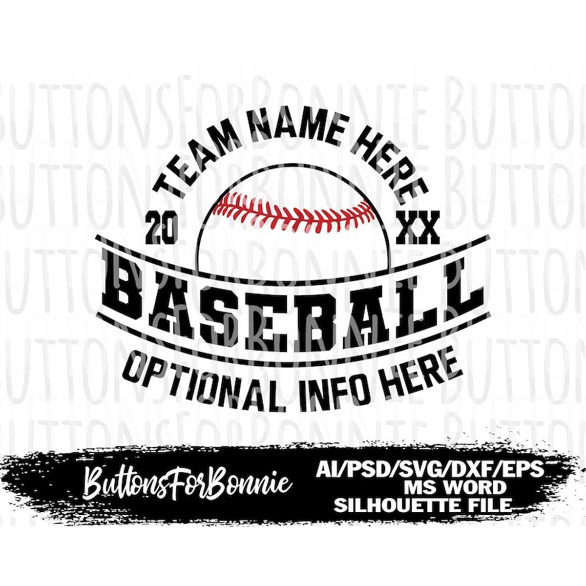 Baseball Svg, Baseball Team svg, vector, template, cutting f | Inspire ...
