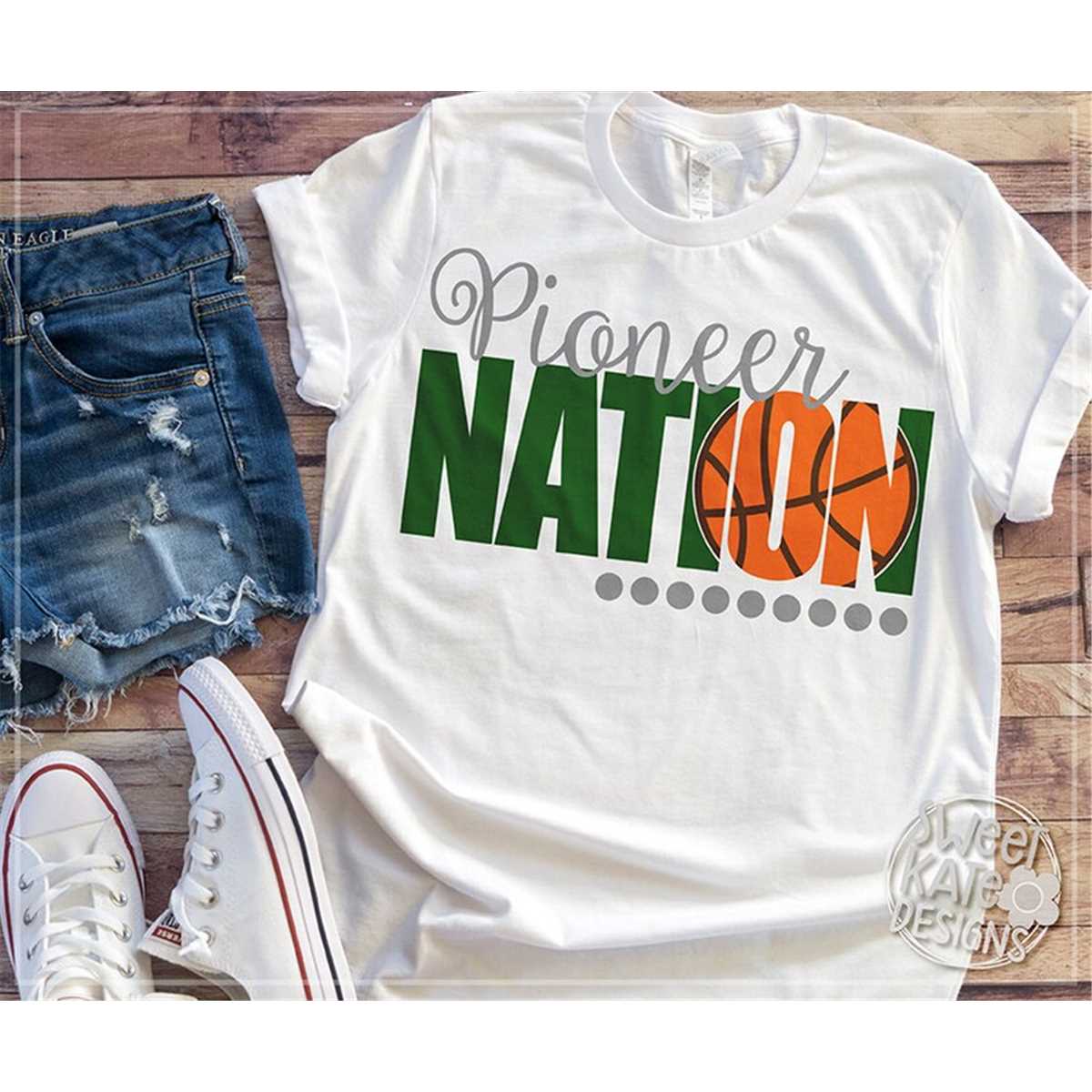 Pioneer Nation, SVG, basketball, Cricut, Silhouette, Sports, | Inspire ...