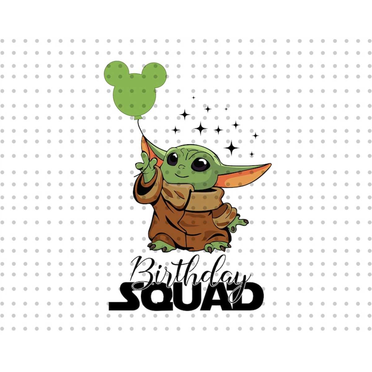 Birthday Squad Svg, Baby Alien Svg, Happy Birthday Svg, Birt | Inspire ...