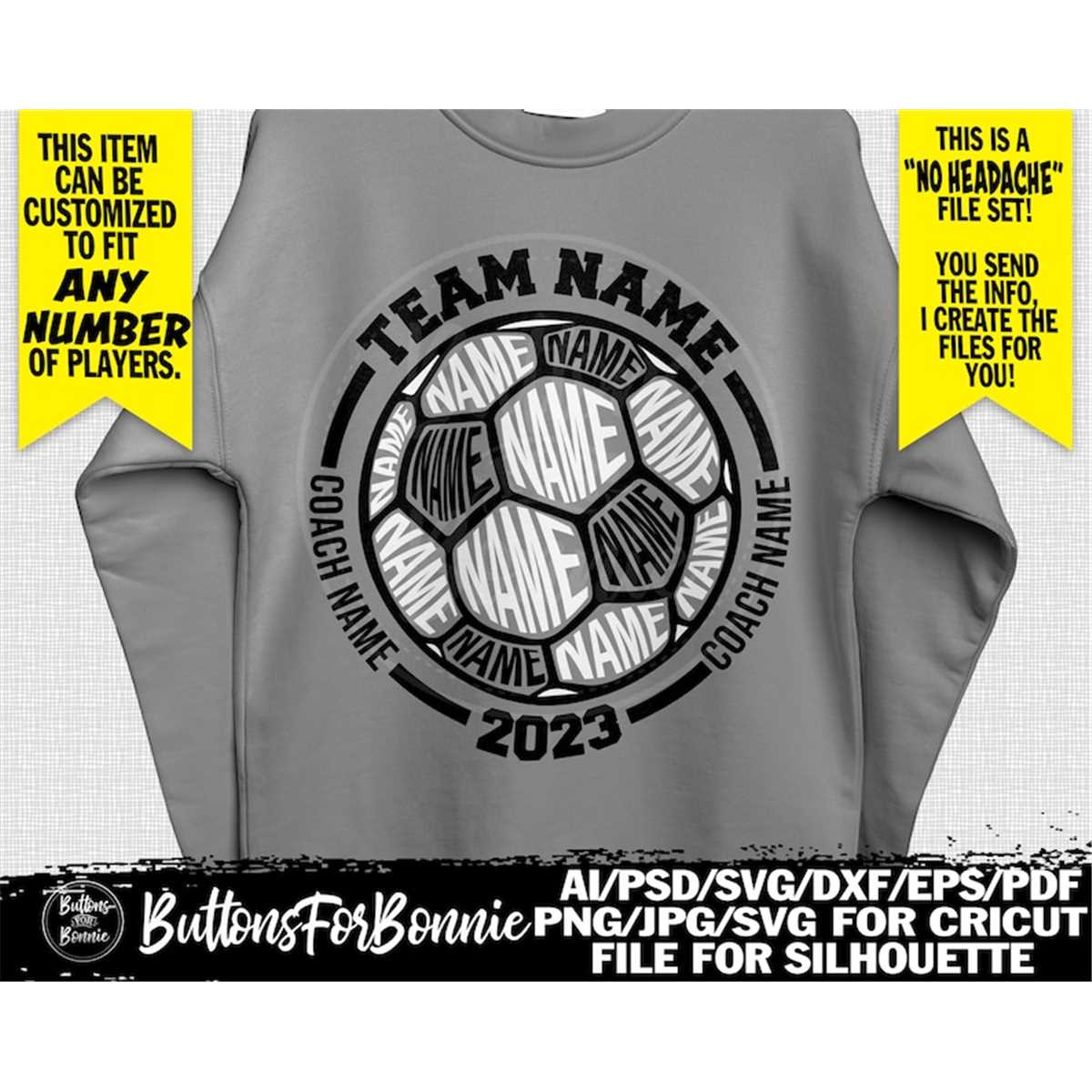 soccer svg, soccer team svg, soccer ball svg, sport svg, cha | Inspire ...