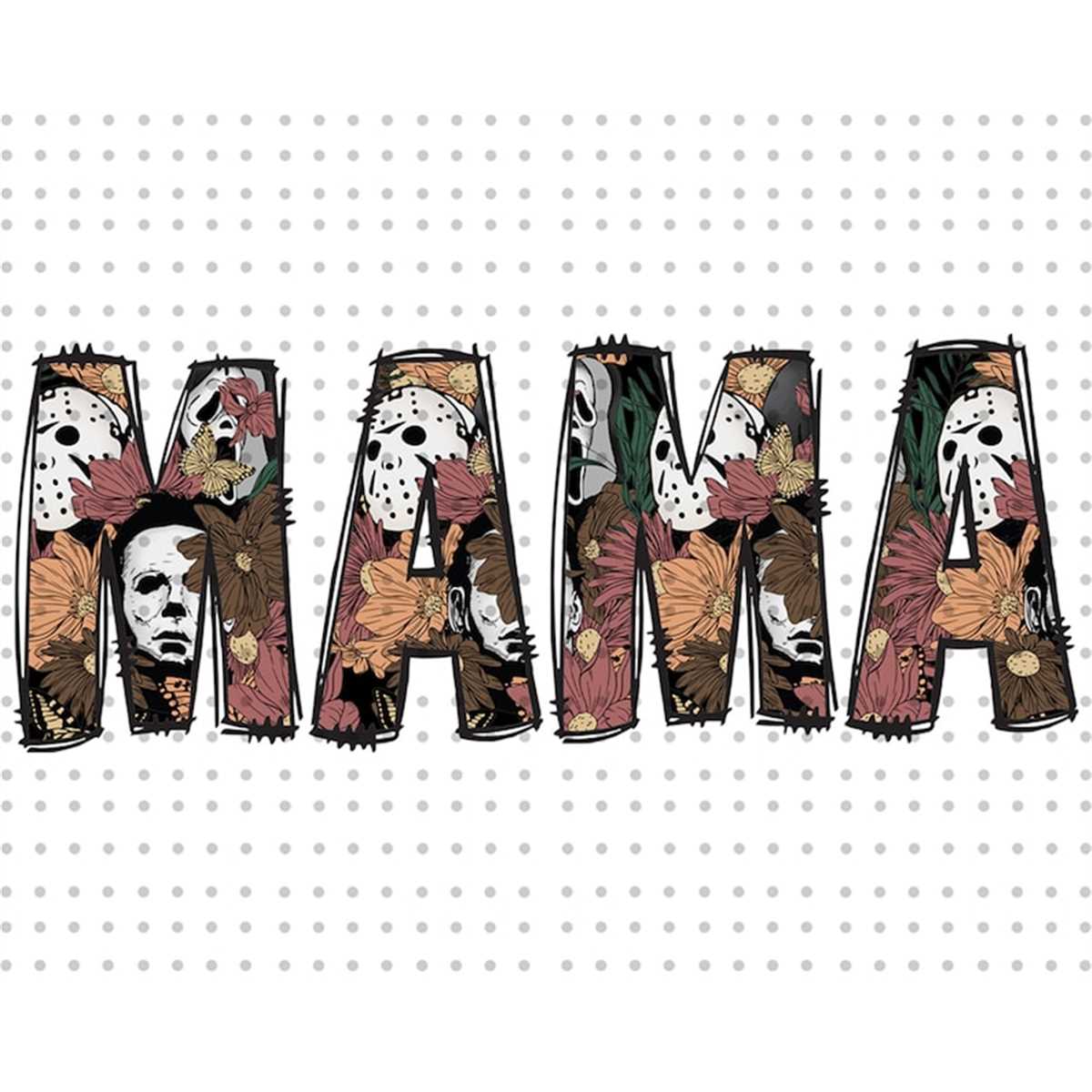 Horror Movies Mama PNG, Spooky Mommy Halloween Png, Horror M - Inspire ...