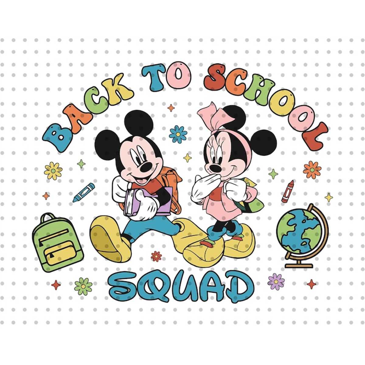 Back To School Squad Svg, First Day Svg, Mouse and Friends S - Inspire ...