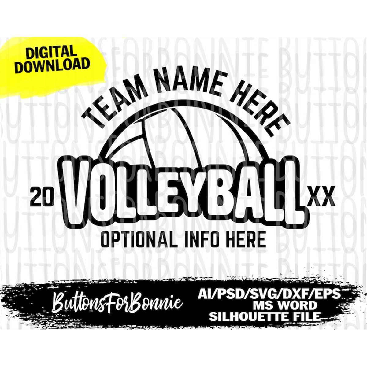 Volleyball Emblem | Inspire Uplift