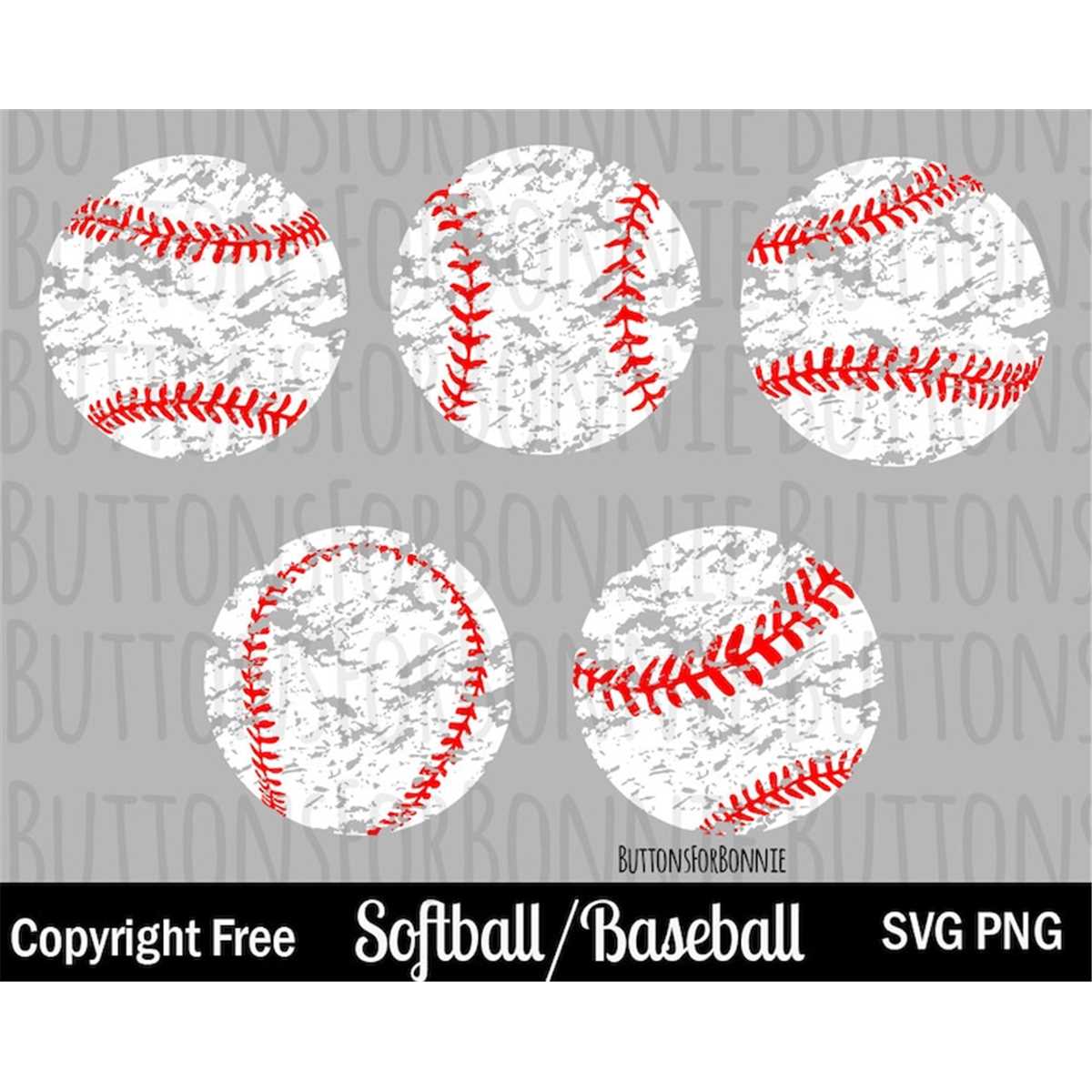 distressed Softball, Baseball, Softball SVG, Baseball SVG, V | Inspire ...