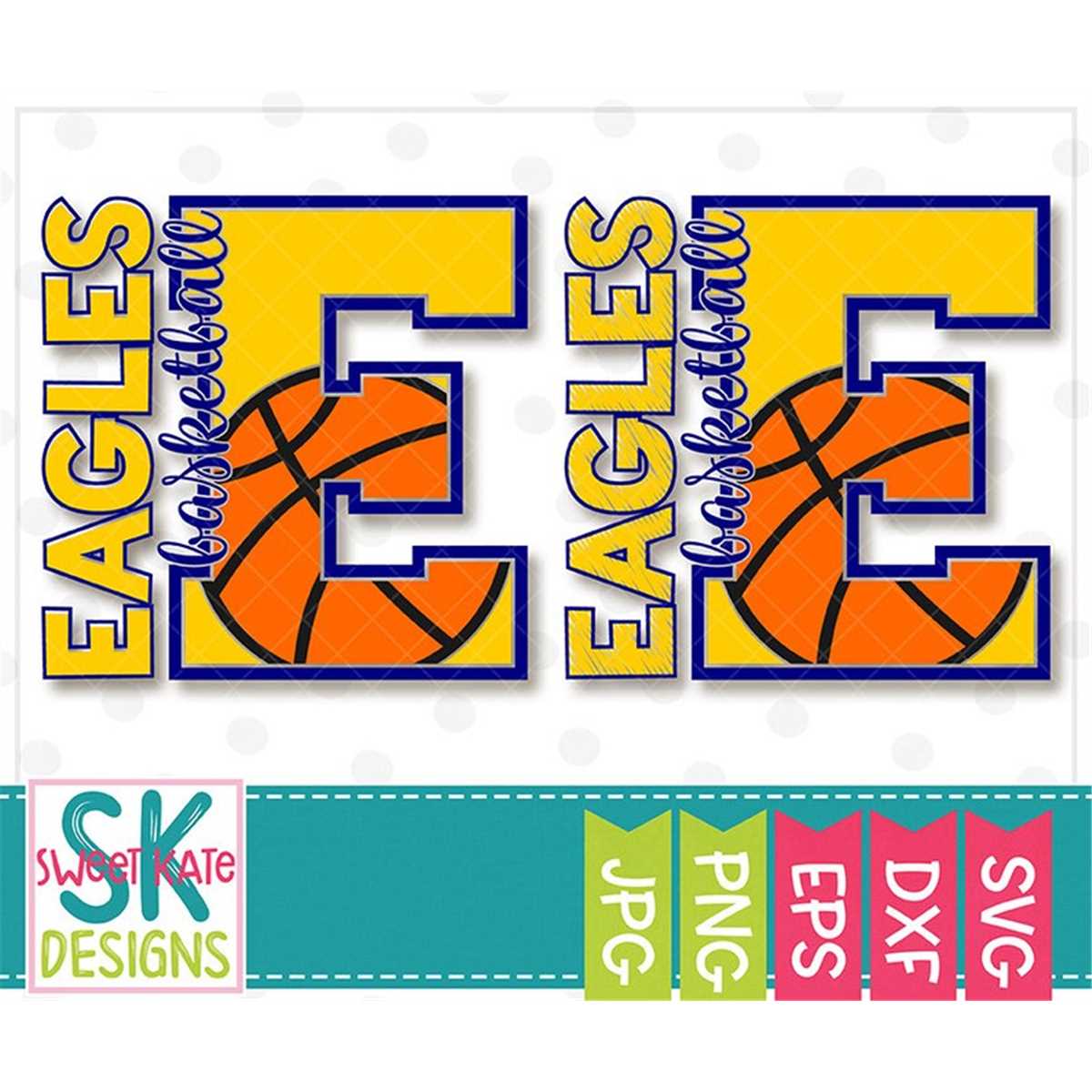 Eagles svg, basketball, SVG dxf, eps, Cricut cut file, Silho - Inspire ...