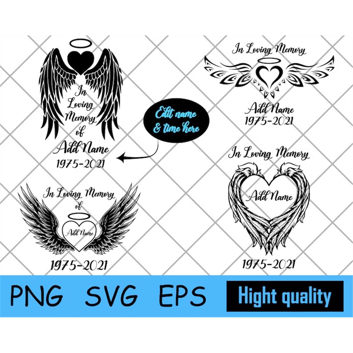 Memorial Svg Bundle, Bereavement Svg, Memorial Quotes Svg, S - Inspire ...