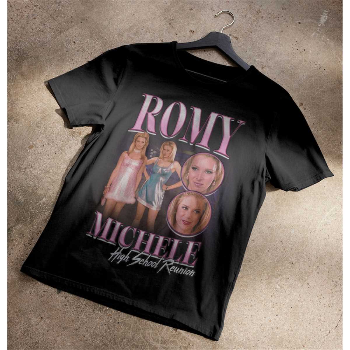Romy & Michelle High School Reunion 90's Bootleg T-Shirt - Inspire Uplift