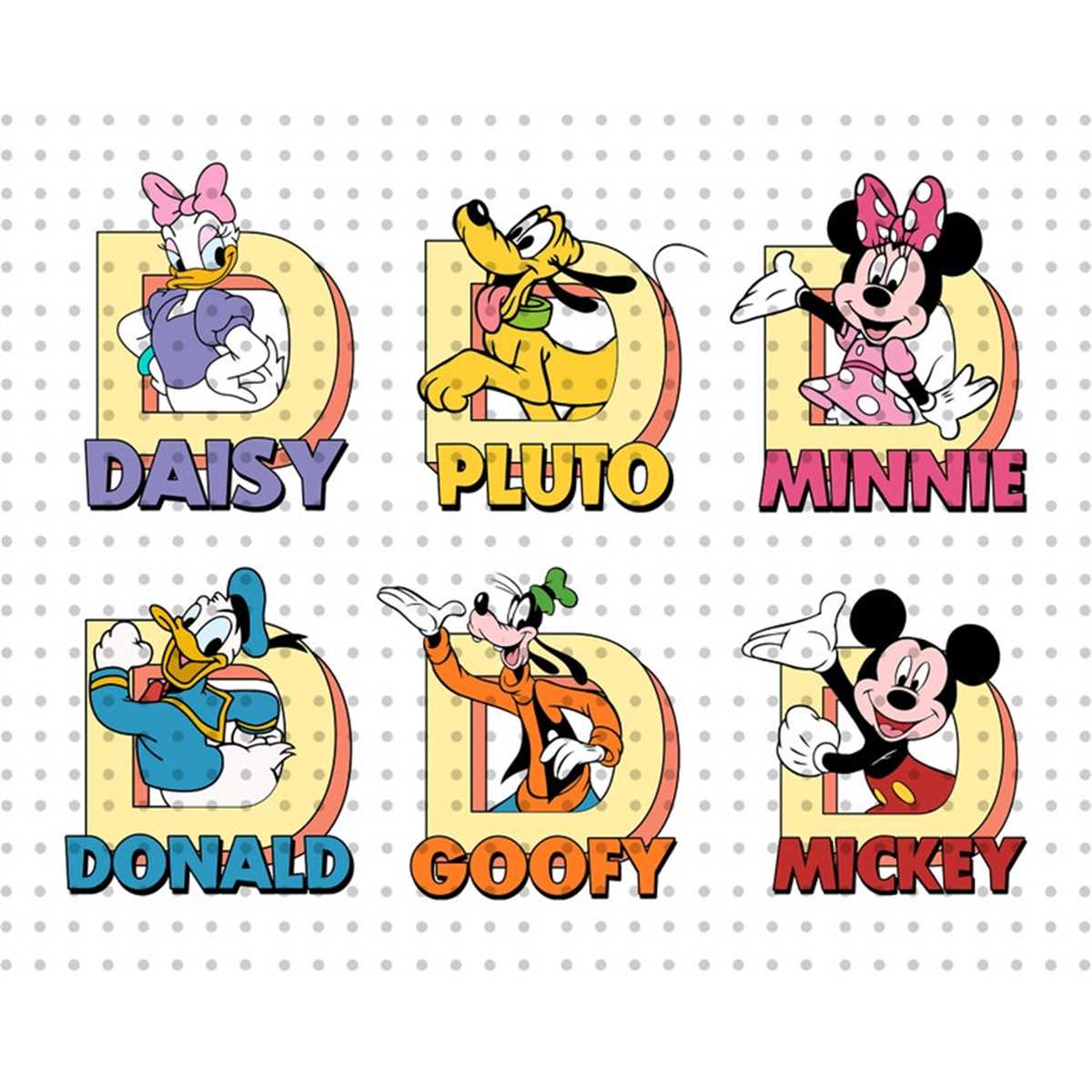 Bundle Mouse And Friends Png, Friendship Png, Magical Kingdo - Inspire ...