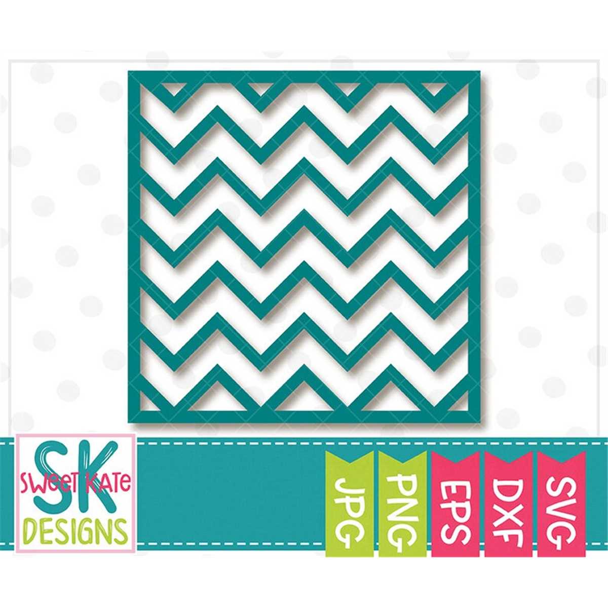 Square Chevron Overlay, SVG, dxf, eps, JPG, PNG, Scrapbook D | Inspire ...