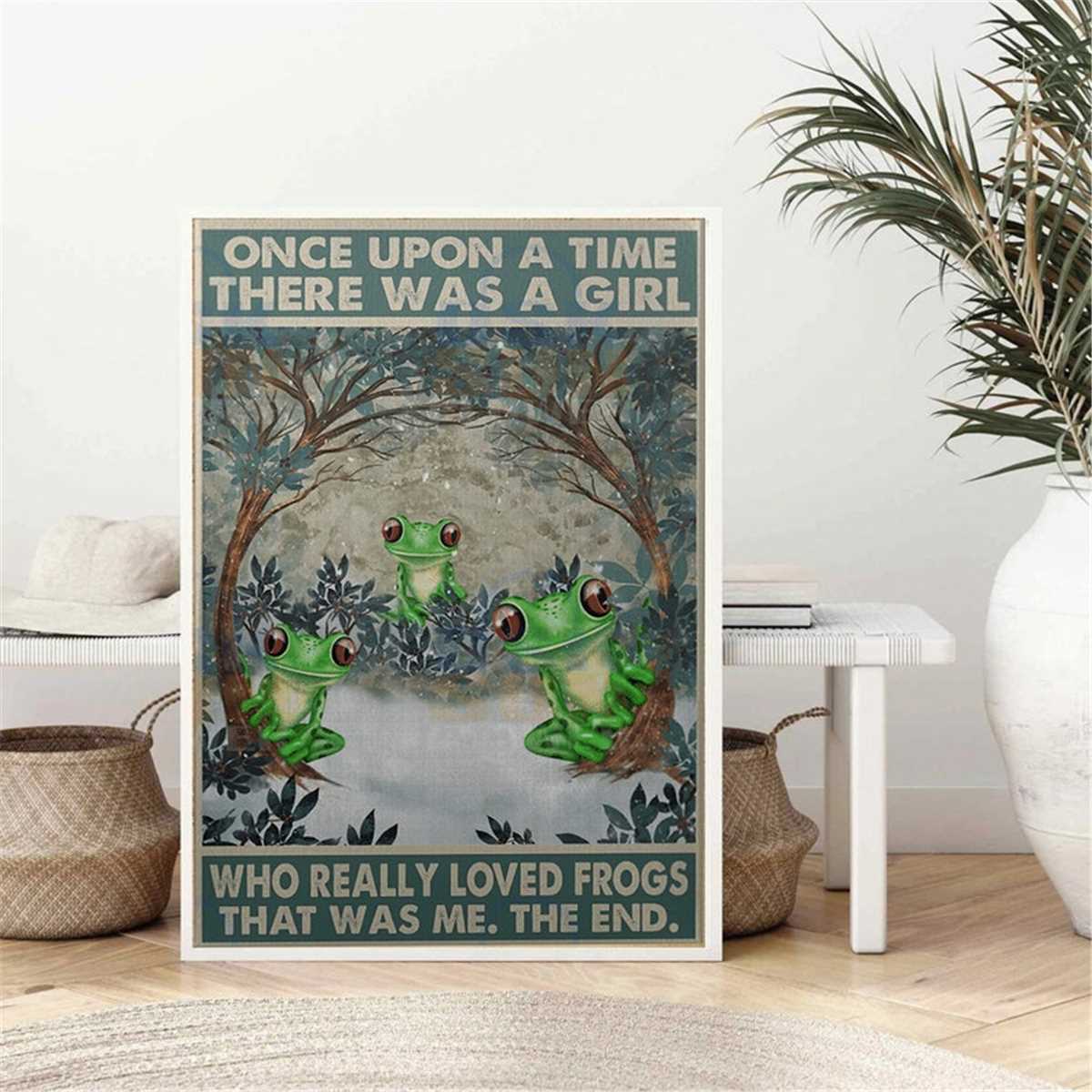 Three Frogs Once Upon A Time, There Was A Girl Who Really Lo | Inspire ...
