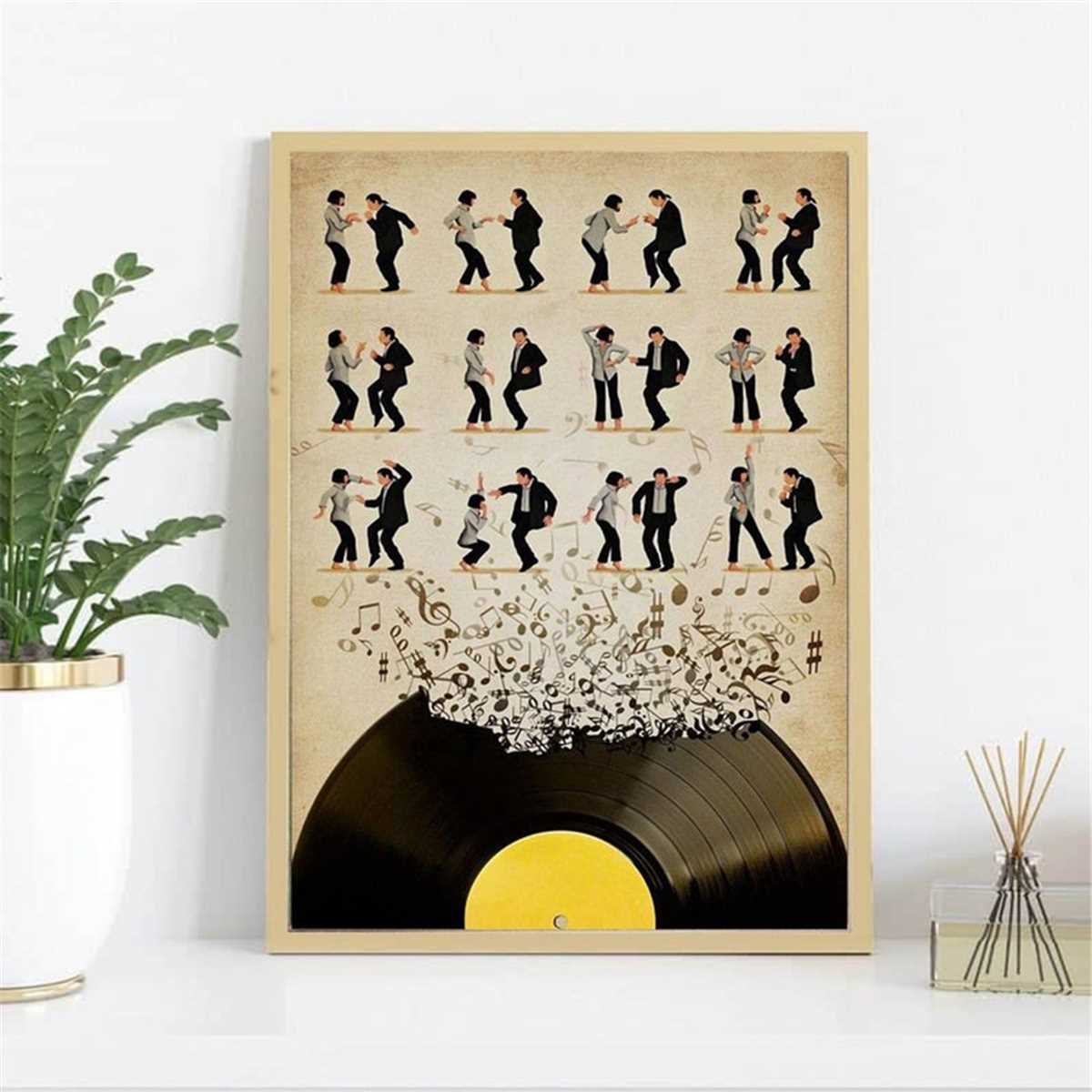 Funny Couple Dancing Poster, Dancing Couple Art, Music Artwo | Inspire ...