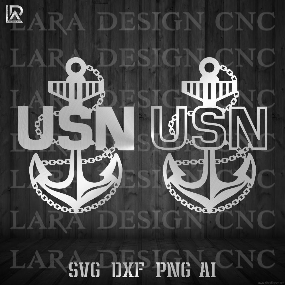 Navy Anchor Silhouette