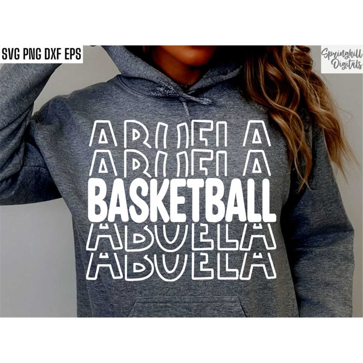Basketball Abuela Svg | Sports Season Cut Files | Bball Gma | Inspire ...