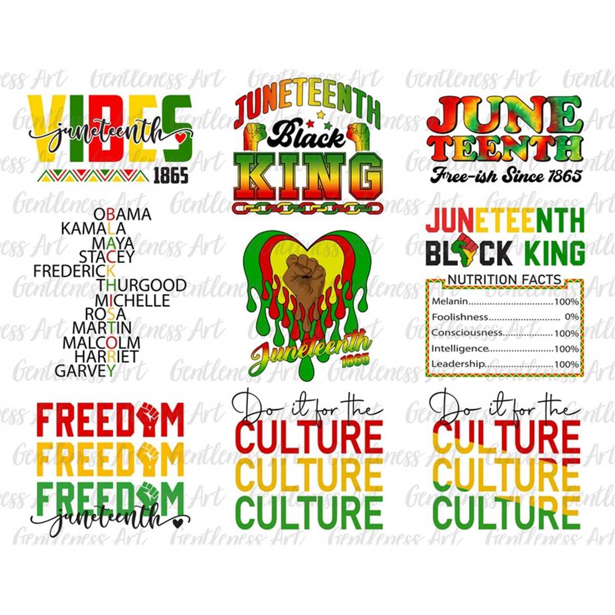 Juneteenth Svg Bundle, Juneteenth Svg For Cricut, Juneteenth | Inspire ...