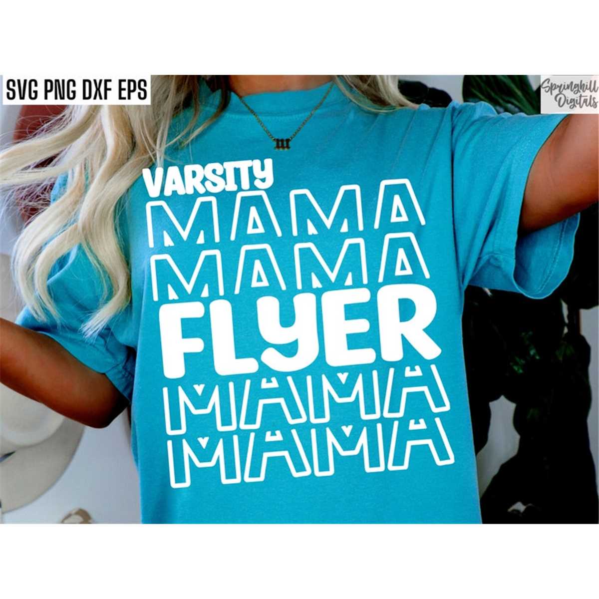 Varsity Flyer Mama | Cheerleading Svgs | Cheer Team Cut File | Inspire ...