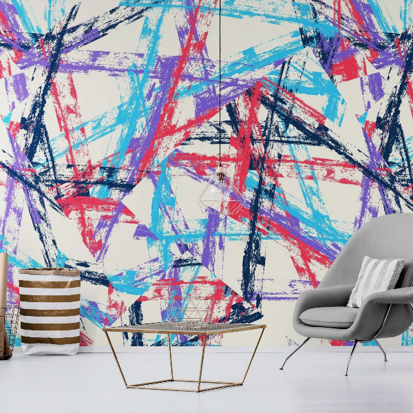 Removable Vinyl Street Graffiti Wall Mural for Inter Design | Inspire ...