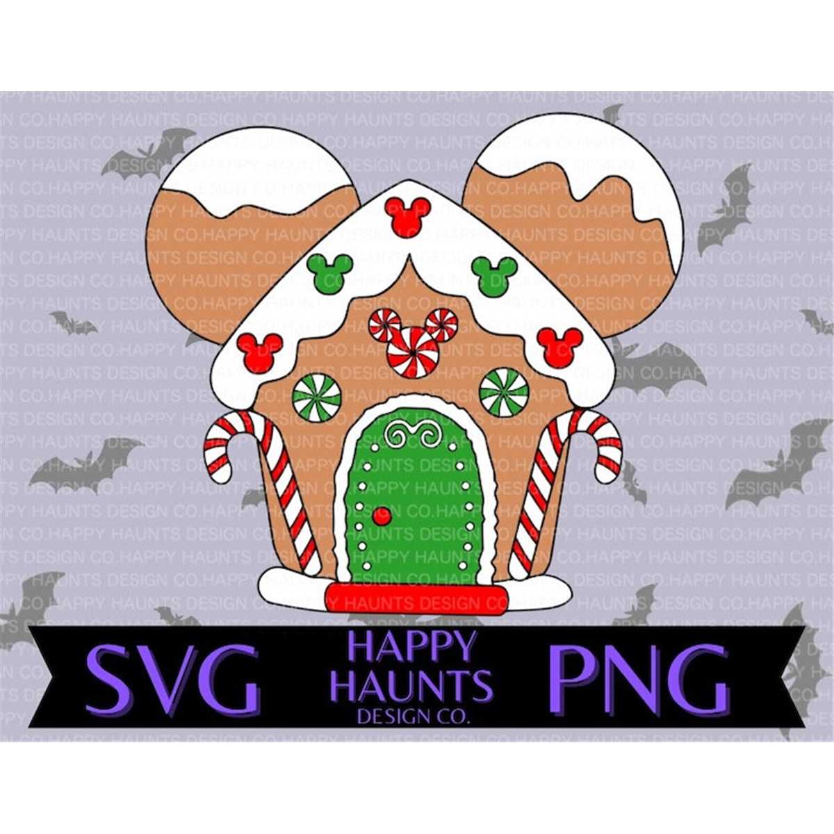 Gingerbread mouse house SVG, easy cut file for Cricut, Layer - Inspire ...