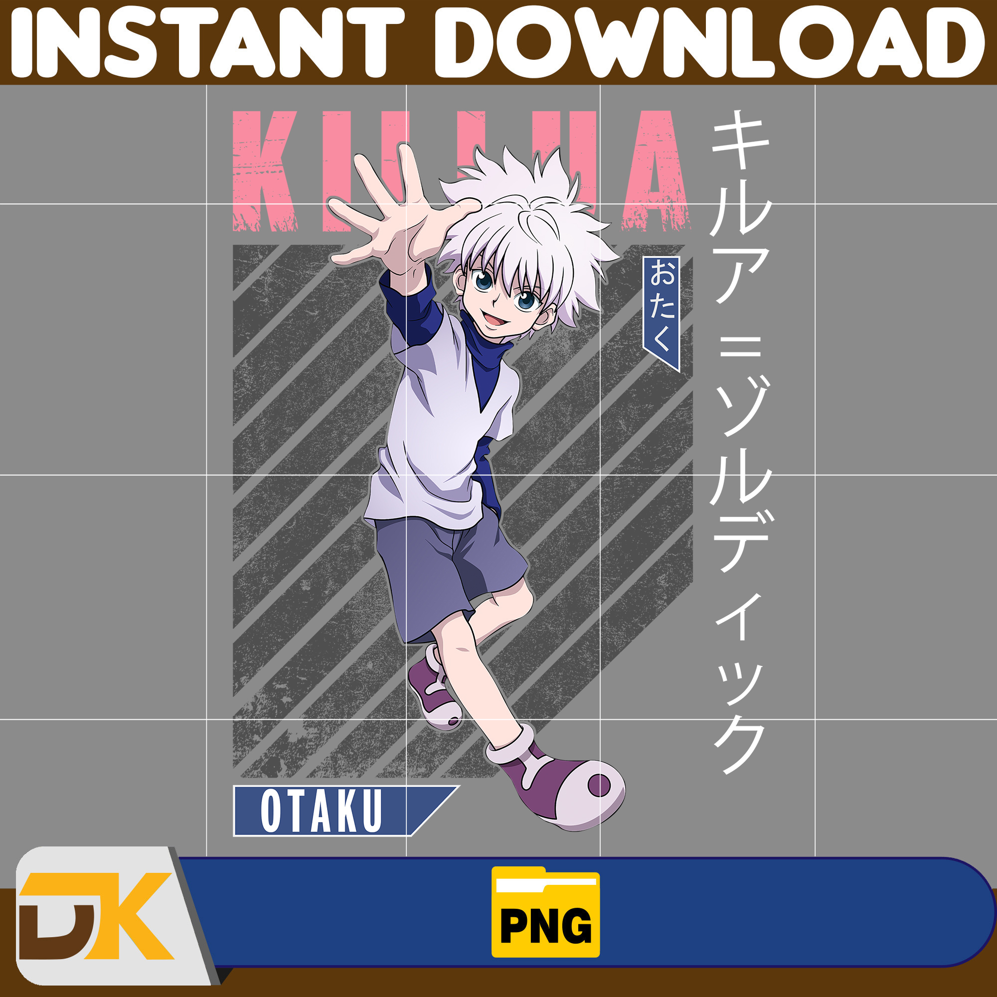 Killua Zoldyck Png, Anime Png, Japanese Png, Anime Silhouett | Inspire ...